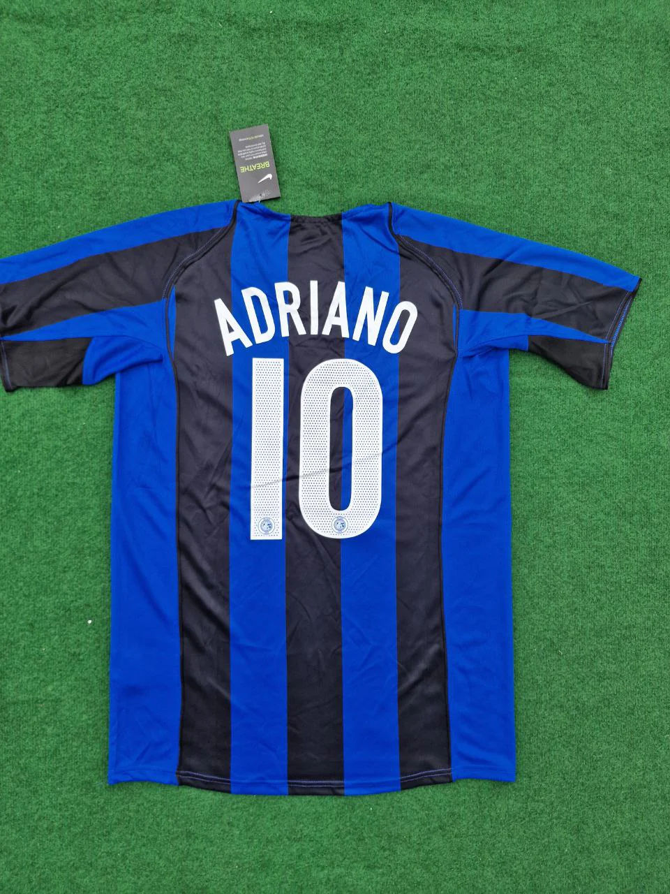 Adriano Inter Milan 2004-05 Retro Football Soccer Kit Football Jersey ...