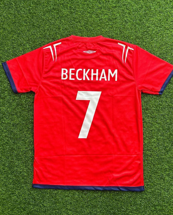 David Beckham England And Retro Football Jersey Kit – JerseyParadise