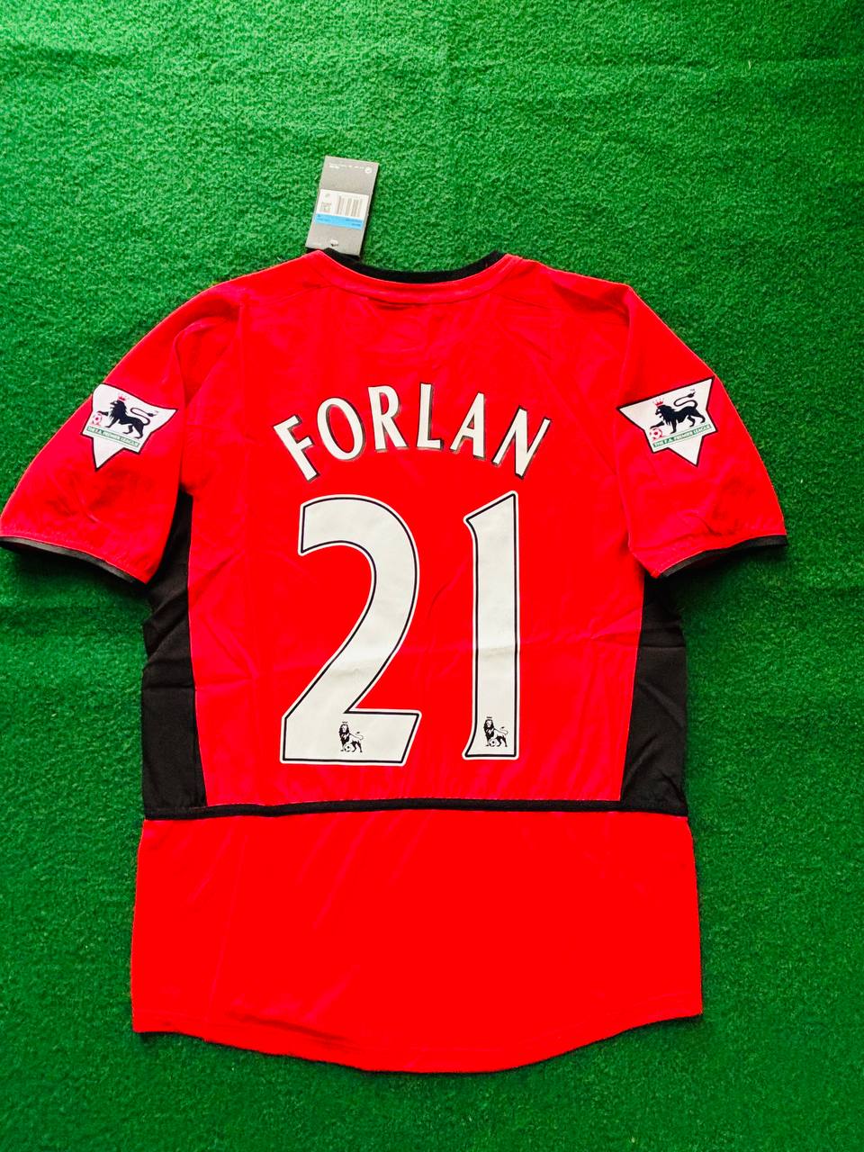 Diego Forlan Manchester United 2002 - 2004 Retro Football Jersey Kit ...