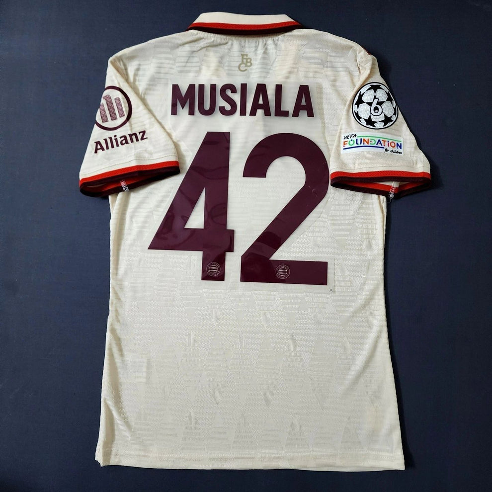 Jamal Musiala Bayern Munich New Season 2025 Football Jersey Kit ...