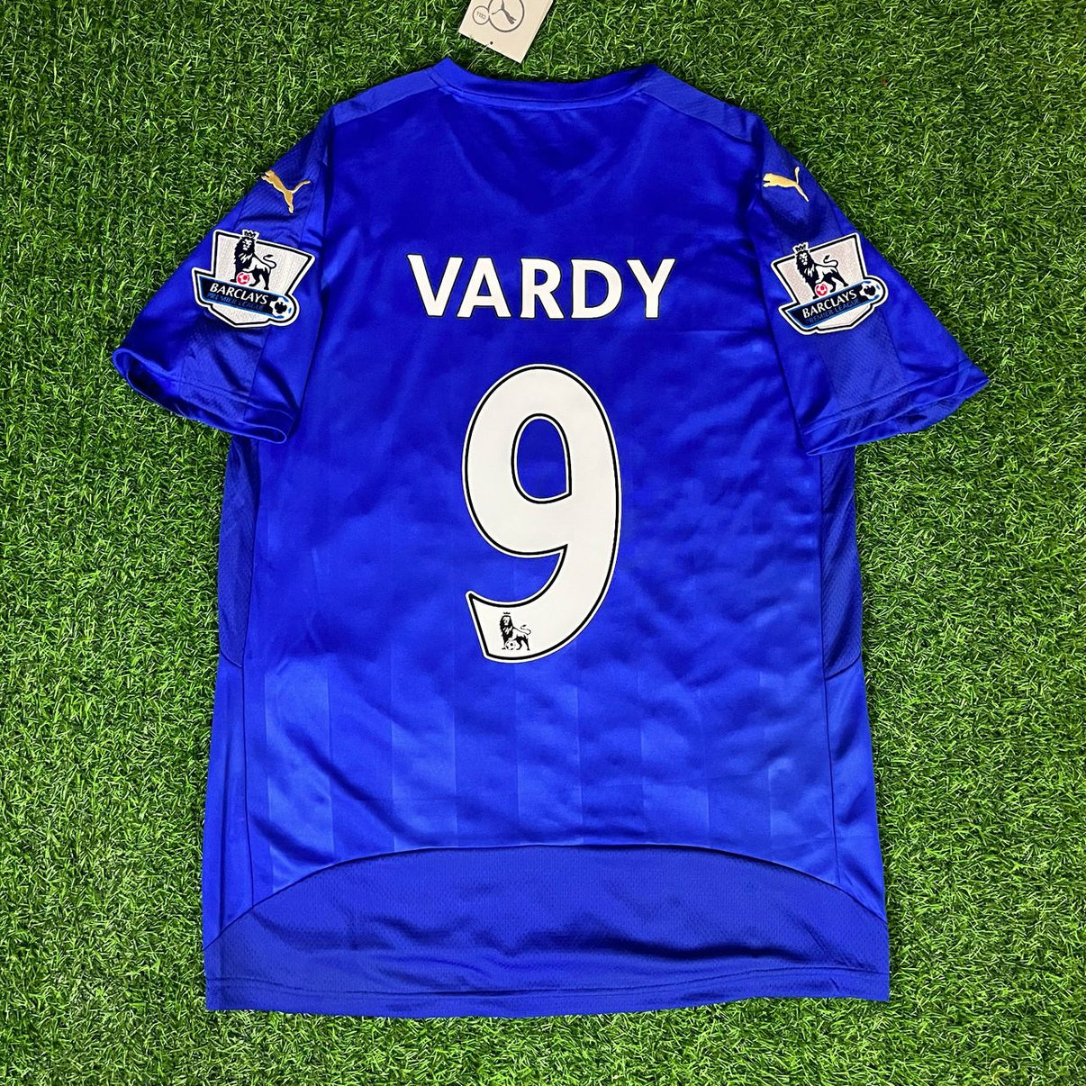 Jamie Vardy 9 - Leicester City 2015/16 Retro Football Jersey Kit – JerseyParadise