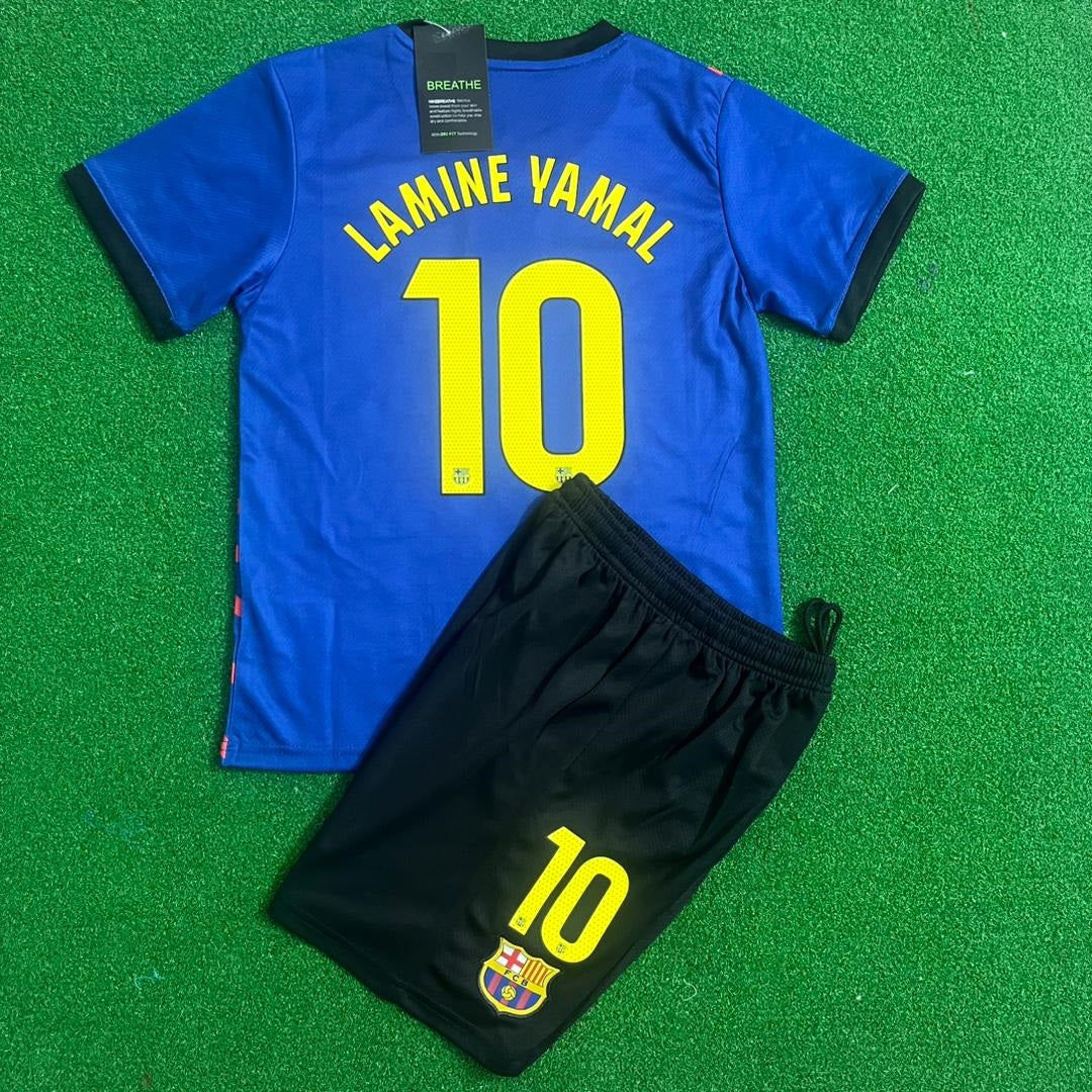 Lamine Yamal Number 10 New Season Football Jersey Kit – JerseyParadise