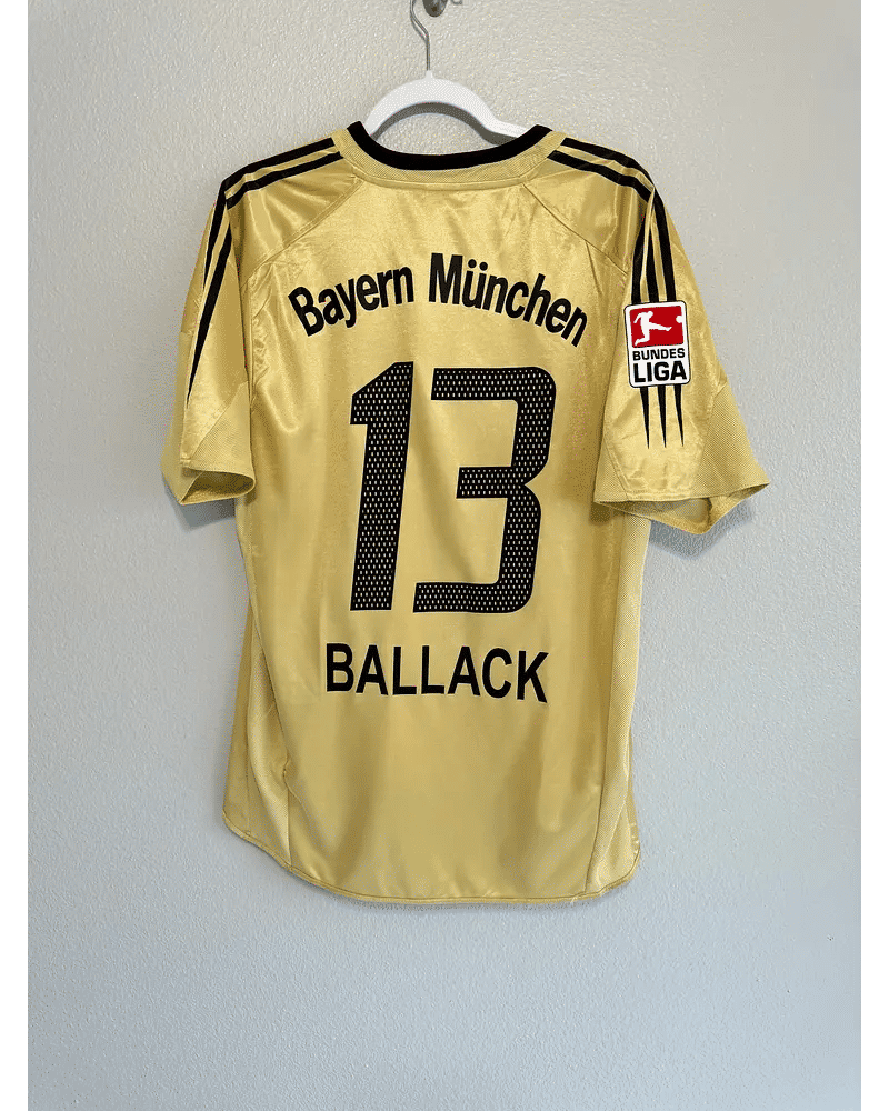 Michael Ballack Bayern Munich Retro 2004/05 Football Jersey Kit ...