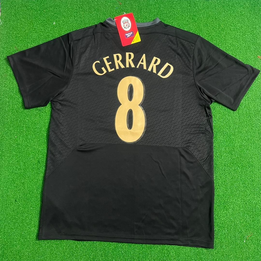 Steven Gerrard - Liverpool 2005 Final Retro Football Jersey Kit ...