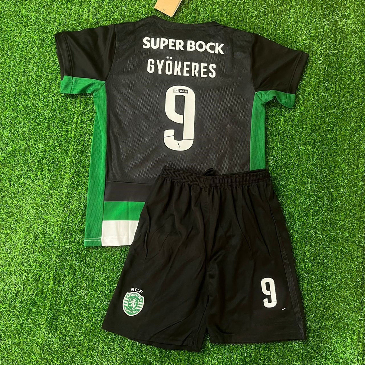 Viktor Gyökeres Kids Size Sporting CP Lisbon Kids Football Jersey Kit ...