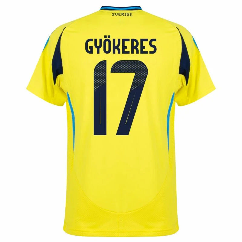 Viktor Gyökeres Sweden National 2025 New Season Football Jersey Kit ...